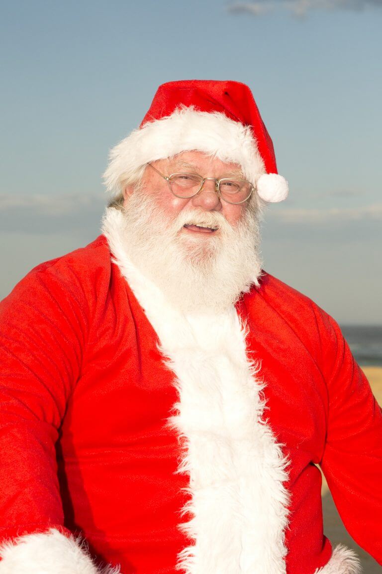 Photos with Sandy Claus | Santa Photos on the Beach